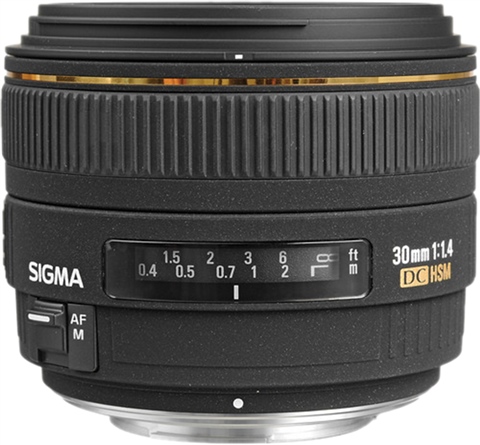 Sigma 30mm F1.4 EX DC HSM (Olympus) - CeX (UK): - Buy, Sell, Donate