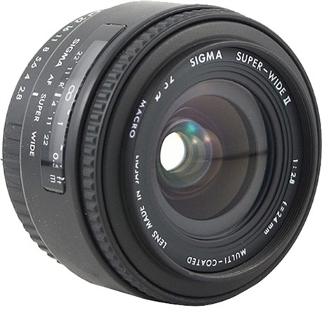 Sigma AF Super-Wide II 24mm F2.8 (Canon) - CeX (UK): - Buy, Sell, Donate
