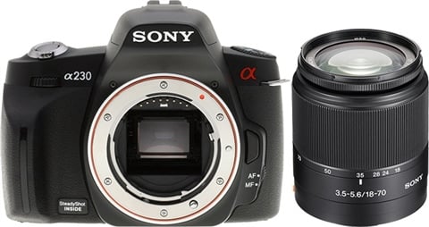 Sony Alpha 230 DSLR-A230 10.2M + 18-70mm, C - CeX (UK): - Buy, Sell, Donate
