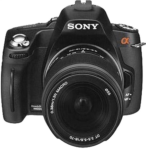Sony Alpha 390 DSLR-A390 14M + 18-70mm, C - CeX (UK): - Buy, Sell, Donate