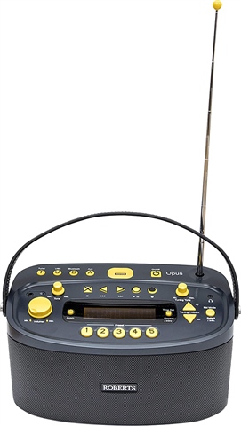 Roberts OPUS Portable Bluetooth Radio Digital DAB/DAB+/ FM, B - CeX (UK ...