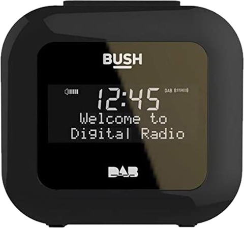 Bush DAB Alarm Clock Radio - Black, C - CeX (UK): - Buy, Sell, Donate