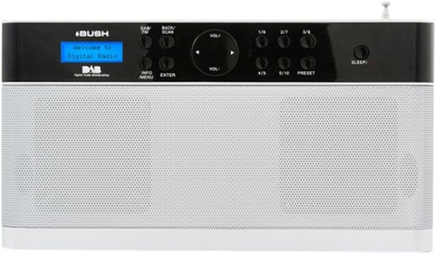 Bush CDAB51RS Stereo Digital DAB Radio, B - CeX (UK): - Buy, Sell, Donate