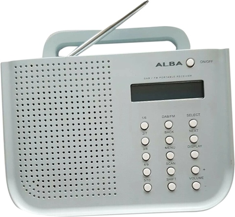 Alba TRDAB2822 Portable DAB Radio, B - CeX (UK): - Buy, Sell, Donate