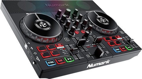 Numark Party Mix Live DJ Controller (w/Built in Speakers,Party Light ...