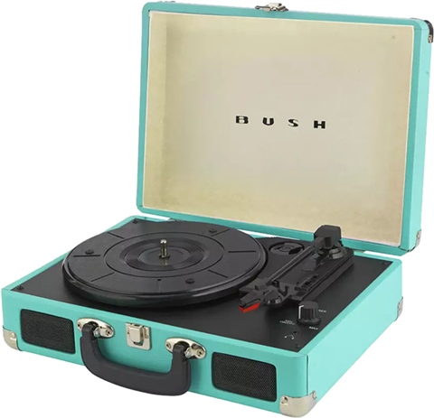 Bush Classic KTS601 Turntable (XLR, Line-Out) - Teal, B - CeX (UK ...
