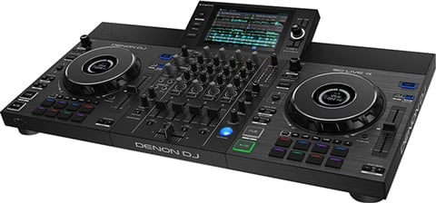 Denon DJ SC Live 4 4-Channel DJ Controller (USB, XLR, RCA) - Black, B ...