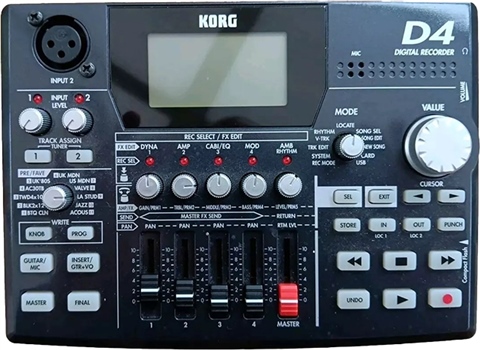 Korg D4 4-Track Digital Recorder, C - CeX (UK): - Buy, Sell, Donate