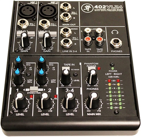 Mackie 402VLZ4 4-Channel Ultra-Compact Mixer, B - CeX (UK): - Buy, Sell ...