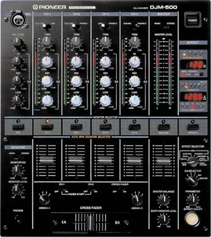 Pioneer DJM-500 Mixer, C - CeX (UK): - Buy, Sell, Donate
