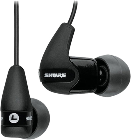 Shure SE210 Wired In-Ear Sound Isolating Earphones- Black, B - CeX (UK ...