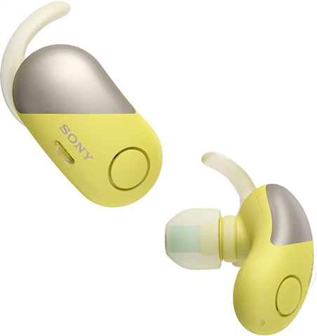 Sony WF-SP700N Truly Wireless In-Ear NC Headphones - Yellow, B - CeX ...