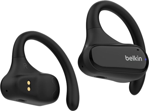 Belkin SoundForm ClearFit Open-Ear Wireless Earbuds - Black, B - CeX ...