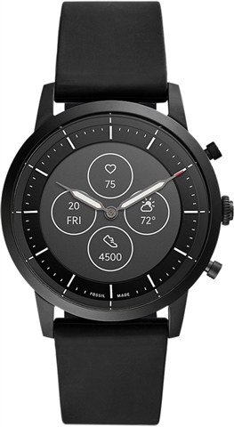 Fossil Collider HR FTW7010 - Black/Black Leather, C - CeX (UK): - Buy ...