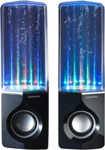 Goodmans Bluetooth Water Dancing Stereo Bluetooth Speakers, B - CeX (UK ...