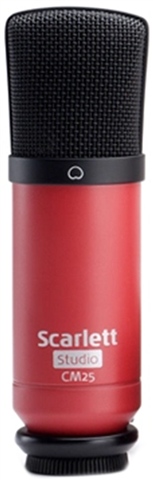Focusrite Scarlett Studio CM25 Condenser Microphone (XLR), B - CeX (UK ...