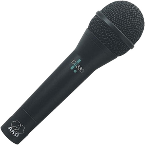 AKG D880 Dynamic Cardioid Microphone (XLR), C - CeX (UK): - Buy, Sell ...