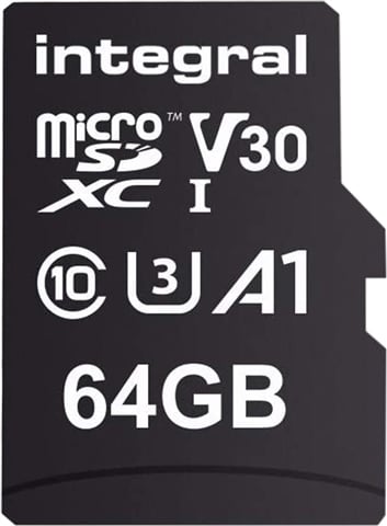 Integral 64GB microSDXC Card UHS-I U3 A1 V30 - CeX (UK): - Buy, Sell ...