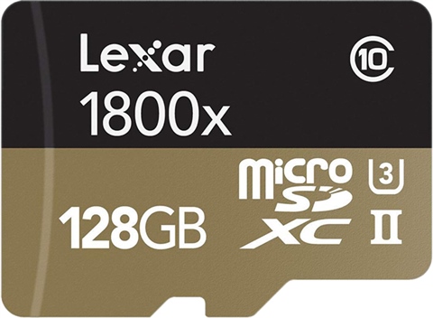 Lexar Professional 1800x 128GB microSDXC Card UHS-II U3 - CeX (UK ...