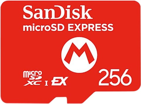 SanDisk microSD Express 256GB microSDXC UHS-I EX Mario - CeX (UK ...