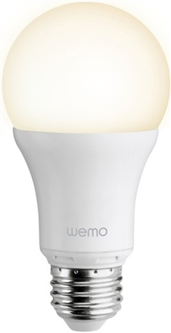Belkin WeMo Smart Light Bayonet Fit B22 LED Single Light Bulb, B - CeX ...