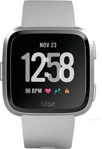 Fitbit Versa Smartwatch - Silver Aluminum, B - CeX (UK): - Buy, Sell, Donate
