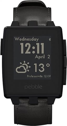Pebble Steel Smart Watch Matte Black, C - CeX (UK): - Buy, Sell, Donate
