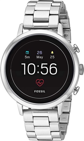 Fossil Gen 4 Venture HR FTW6014 - Silver/Brown Leather, B - CeX (UK ...
