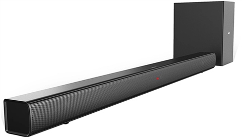 Phillips HTL1510B 70W 2.1 Channel Wireless Soundbar w/ Subwoofer, B ...