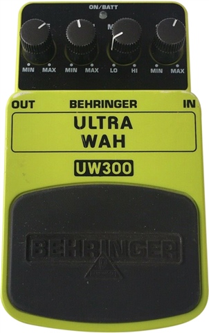 Behringer UW300 Ultra Wah Auto Envelope Filter Guitar Effect Pedal, B ...