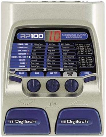 Digitech RP100 Guitar Multi-FX Pedal, C - CeX (UK): - Buy, Sell, Donate