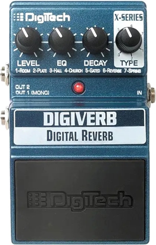 Digitech X-Series XDV Digiverb Stereo Guitar Effect Pedal, B - CeX (UK ...
