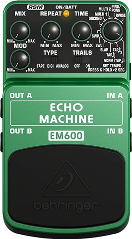 Behringer EM600 Echo Machine - CeX (UK): - Buy, Sell, Donate