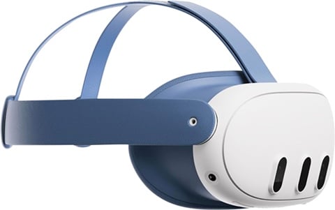 Meta Quest 3 Facial Interface And Head Strap (Elemental Blue) - CeX (UK ...