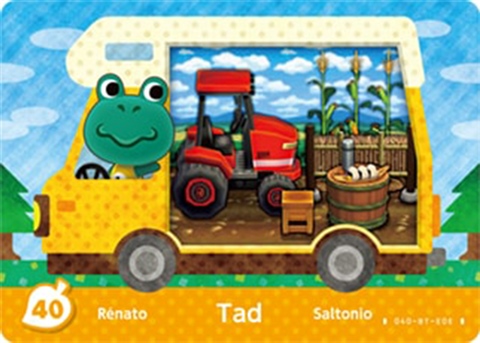 Amiibo Welcome Series Card 40 Tad - CeX (UK): - Buy, Sell, Donate