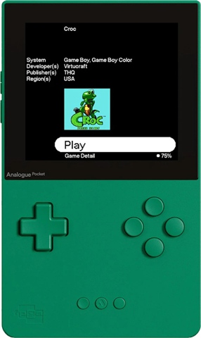 Analogue Pocket Console, Classic Edition Green, Unboxed - CeX (UK ...