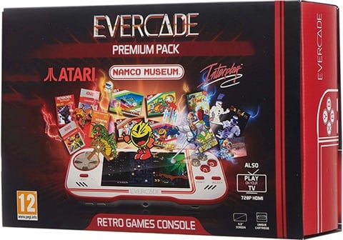 Evercade Handheld Console, White & Red (No Game), Boxed - CeX (UK ...