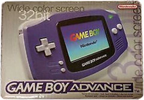 Gameboy Advance Console, Clear Purple, Boxed - CeX (UK): - Buy, Sell ...