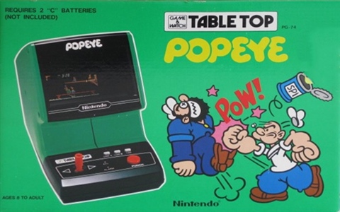 Popeye (Table Top Series), w/ Manual, Boxed - CeX (UK): - Buy, Sell, Donate