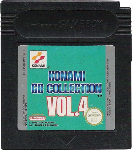 Konami GB Collection Vol 4, Unboxed - CeX (UK): - Buy, Sell, Donate