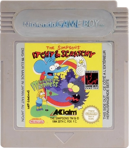 Simpsons: Itchy & Scratchy: Miniature Golf Madness, The, Unboxed - CeX ...