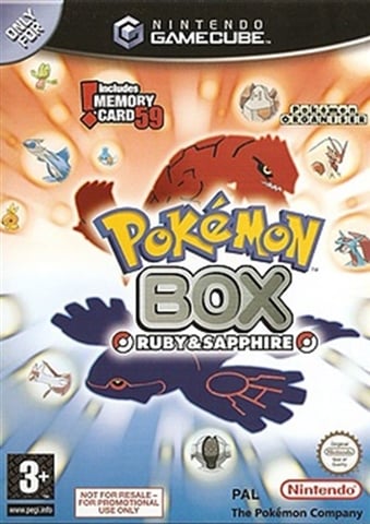 Pokemon Box R&S (N.O.E Stars Excl Ed.) w/o Memory Card, + Manual, Boxed ...