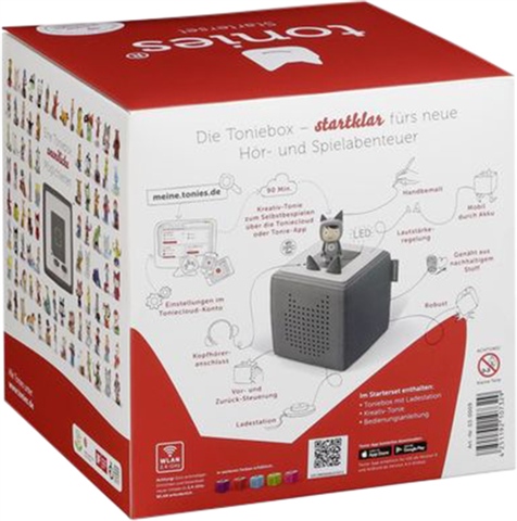 Tonies Toniebox Player - Grey, Boxed (No Figure) - CeX (UK): - Buy ...