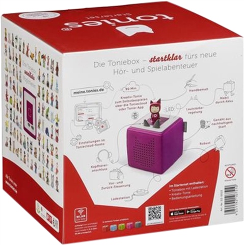Tonies Toniebox Player - Purple, Boxed (No Figure) - CeX (UK): - Buy ...