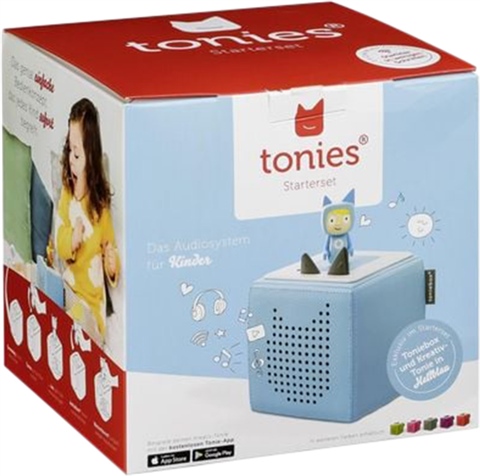 Tonies Toniebox Player - Light Blue, Boxed (No Figure) - CeX (UK ...