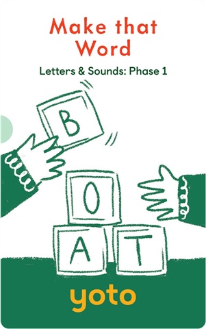 Letters & Sounds: Phase 1 - Make That Word - Yoto Card - CeX (UK ...
