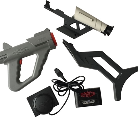 Official Sega Menacer Gun (W/ 6 in 1 Cart), Mint - CeX (UK): - Buy ...