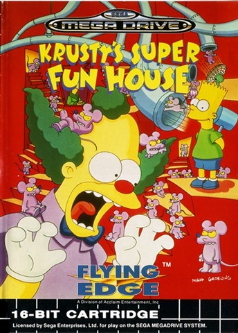 Krusty's Super Fun House, w/o Manual, Boxed - CeX (UK): - Buy, Sell, Donate