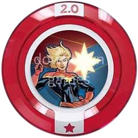 Disney Infinity 2.0 Captain Marvel Costume Disc - CeX (UK): - Buy, Sell ...