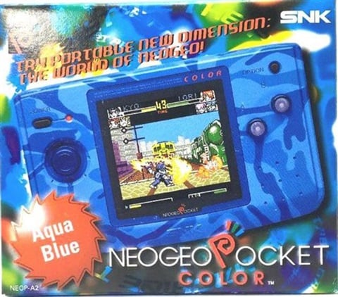 SNK Neo Geo Pocket Color Console, Aqua Blue, Boxed - CeX (UK): - Buy ...